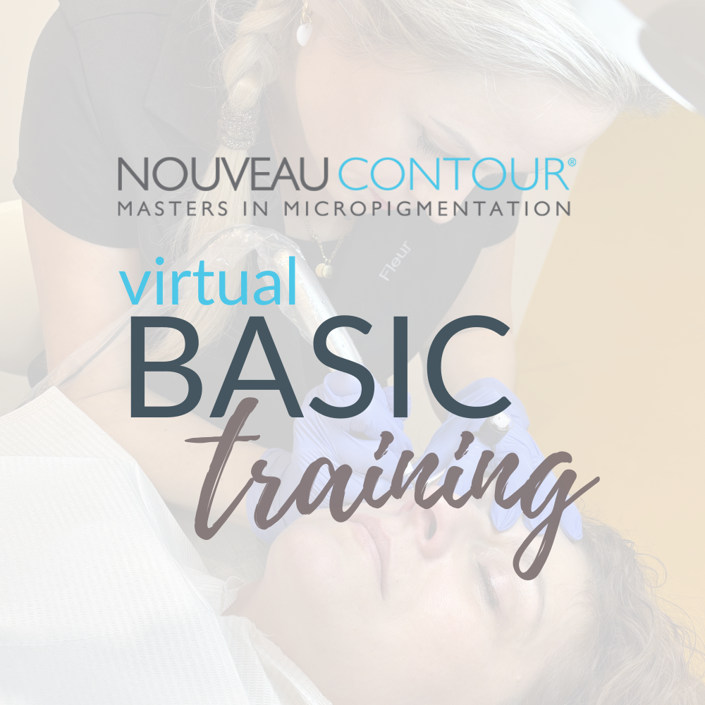 VIRTUAL Basic Training : Brow Fundamental Hybrid Course – Nouveau Contour USA
