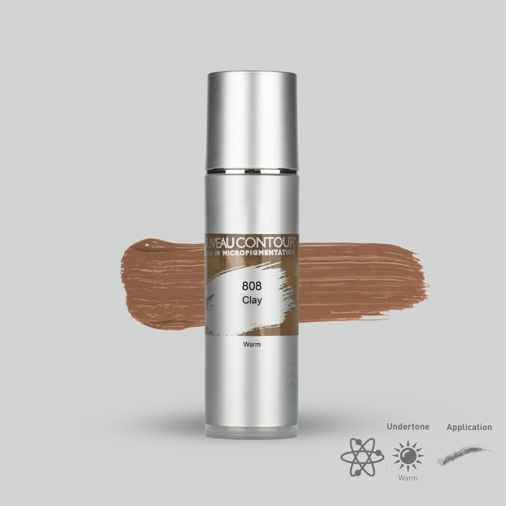 808-Clay- Fusion Brow pigment 10ml – Nouveau Contour USA